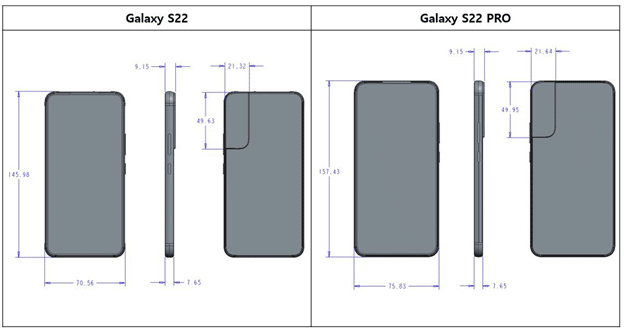 The images of the Samsung S22 Ultra have been released, and here is ...